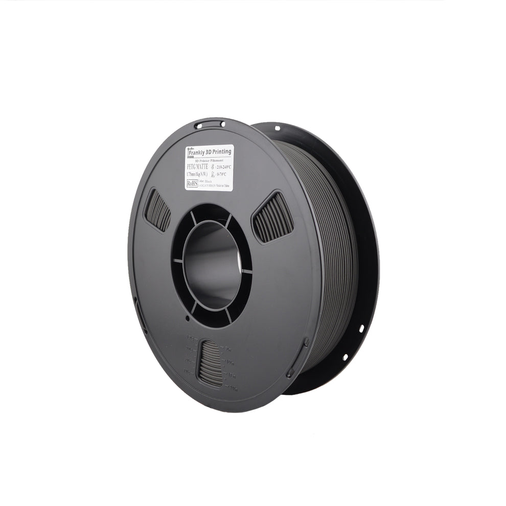 Matte Black PETG 1.75mm 1kg – Frankly3dPrinting