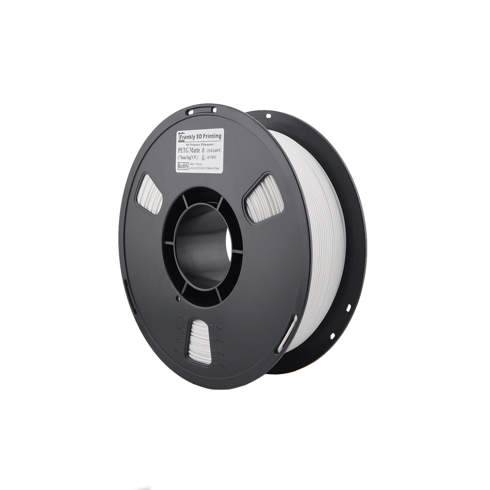 Matte White PETG 1.75mm 1kg – Frankly3dPrinting